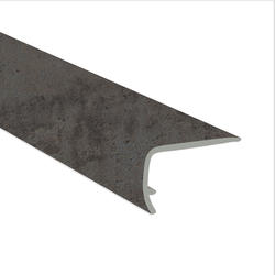 Framerica® 94" Raven Luxury Vinyl Plank Flooring Stair Nose at Menards®