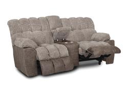Comfort Eze Burnett Taupe Reclining Loveseat