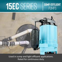 Little Giant® 3/4 HP Cast Iron Sump Pump at Menards®