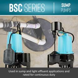 Little Giant® 1/3 HP Cast Iron Sump Pump at Menards®