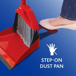 O-Cedar PowerCorner® Pet Pro Broom & Step-On Dust Pan at Menards®