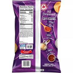 Lay's® All Dressed Potato Chips - 7.75 oz at Menards®