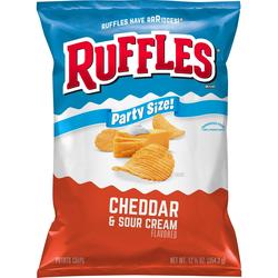 Ruffles® Cheddar Sour Cream Potato Chips - 12.5 oz at Menards®