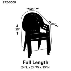 Backyard Creations™ Deluxe Stack Patio Chair Cover at Menards®