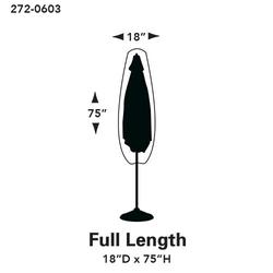 Backyard Creations™ Deluxe Patio Market Umbrella Cover at Menards®