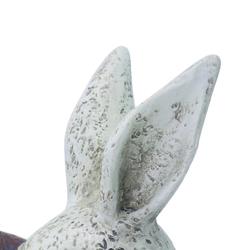 Enchanted Garden® 8" Solar Reading Rabbit Garden Statue at Menards®