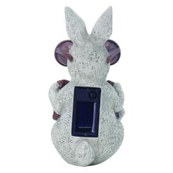 Enchanted Garden® 8" Solar Reading Rabbit Garden Statue at Menards®