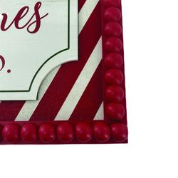 Enchanted Forest® 18-3/4" MDF "Kringle Candy Co." Christmas Wall Sign ...
