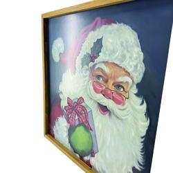 Enchanted Forest® 22" MDF Santa Christmas Wall Sign at Menards®