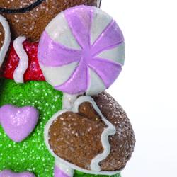 Enchanted Forest® 6" Glitter Resin Gingerbread Man at Menards®