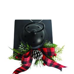 Enchanted Forest® 17" LED Black Snowflake Lantern at Menards®