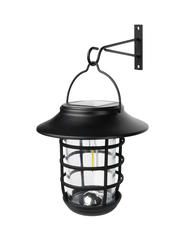 Patriot Lighting® Eydis Black Solar Powered LED Outdoor Wall Light - 2 ...