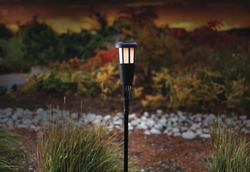 Patriot Lighting® Solar LED Torch Landscape Light at Menards®