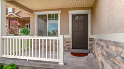 Fypon® QuickRail® Premium 36" x 96" White Synthetic Rail Kit with ...