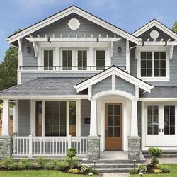 Fypon® QuickRail® Premium 42" x 6' White Synthetic Rail Kit with Square ...