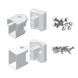 Fypon® QuickRail® Premium White Multiangle Bracket Kit at Menards®