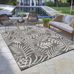 Gertmenian Paseo Akimbo Grey White 5' x 8' Area Rug at Menards®