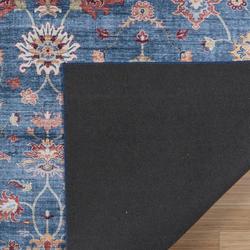 Gertmenian Crystal Print Cullen Traditional Oriental Blue 5' x 7' Area ...