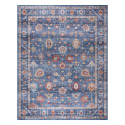 Gertmenian Crystal Print Cullen Traditional Oriental Blue 5' x 7' Area ...