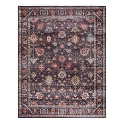 Gertmenian Crystal Print Cullen Traditional Oriental Brown 5' x 7' Area ...