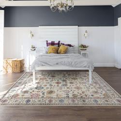 Gertmenian Crystal Print Cullen Traditional Oriental Cream Multi 5' x 7 ...