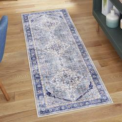 Gertmenian Crystal Print Soha Traditional Moroccan Multi Blue 9' x 13 ...