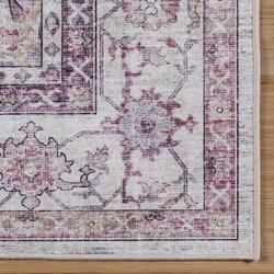 Gertmenian Crystal Print Soha Traditional Moroccan Pink 8' x 10' Area ...