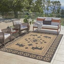 Gertmenian Paseo Yoder Chestnut 5' x 8' Area Rug at Menards®