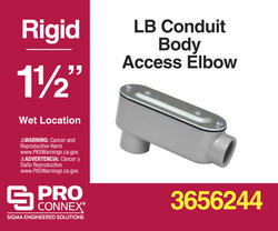 Sigma ProConnex® 1-1/2" Rigid LB Conduit Body at Menards®