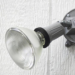 Sigma Engineered Solutions® Gray PAR38 Security Lamp Holder at Menards®