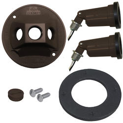 Sigma Engineered Solutions® Bronze PAR38 Lamp Holders and Round ...