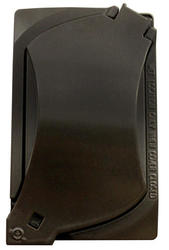 Sigma Engineered Solutions® 1-Gang Metal Universal Bronze Weatherproof ...