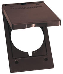 Sigma Engineered Solutions® 1-Gang Metal Vertical Round Receptacle ...