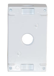 Sigma Engineered Solutions® 1-Gang 1/2" 5-Hole Weatherproof White ...