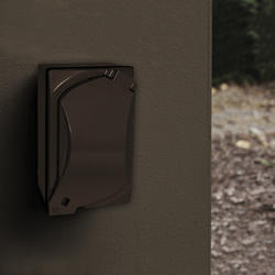 Sigma Engineered Solutions® 1-Gang Bronze Weatherproof Box Cover ...