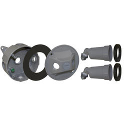 Sigma Engineered Solutions® Gray Outdoor Security Flood Light Kit at ...