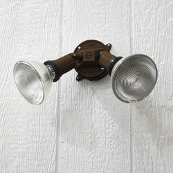 Sigma Engineered Solutions® Bronze Outdoor Security Flood Light Kit at ...