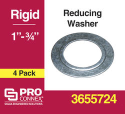 Sigma ProConnex® 1"to 3/4" Reducing Washer - 4 Pack at Menards®