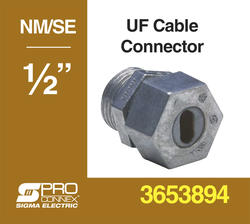 Sigma ProConnex® 1/2" UF Cable Connector at Menards®