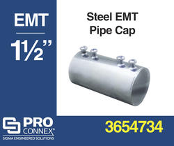Sigma ProConnex® 1-1/2" EMT Steel Pipe Cap at Menards®