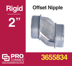 Sigma ProConnex® 2" Rigid Offset Nipple at Menards®