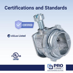 Sigma ProConnex® 3/8" AC/MC/Flex Connector - 10 Pack at Menards®