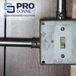 Sigma ProConnex® 3/8" AC/MC/Flex Snap Lock® Connector - 2 Pack at Menards®