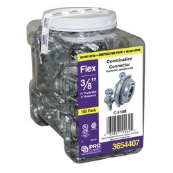 Sigma ProConnex® 3/8" AC/MC/Flex Connector Contractor Pack - 100 Pack ...