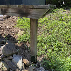 4" x 4" x 30" Post Support at Menards®