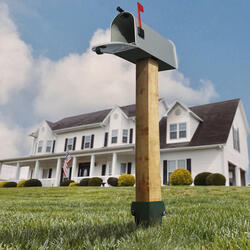 4"x4" Steel Adjustable Post Support at Menards®