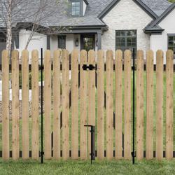 Enchanted Garden Cedar No Dig Fence Gate at Menards®