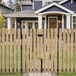 Enchanted Garden Cedar No Dig Fence Gate at Menards®