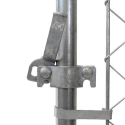 4' x 3'3" Galvanized Chain-Link Fence Walk Gate at Menards®