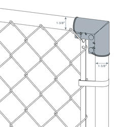 Chain-Link Fence Gate Elbow at Menards®